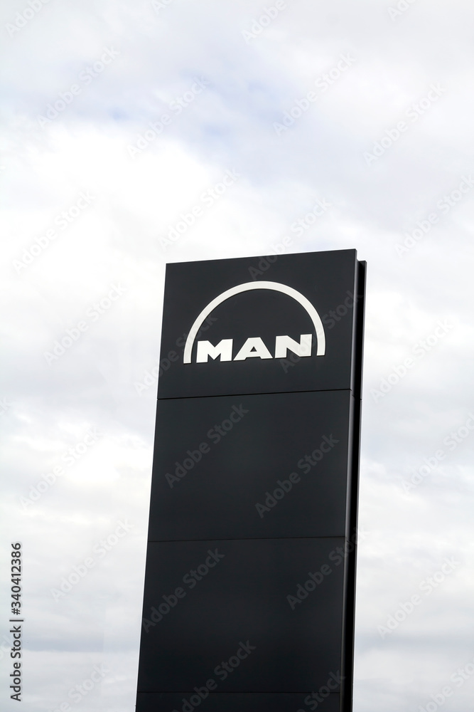 Nurnberg, Germany: MAN SE is a German mechanical engineering company ...