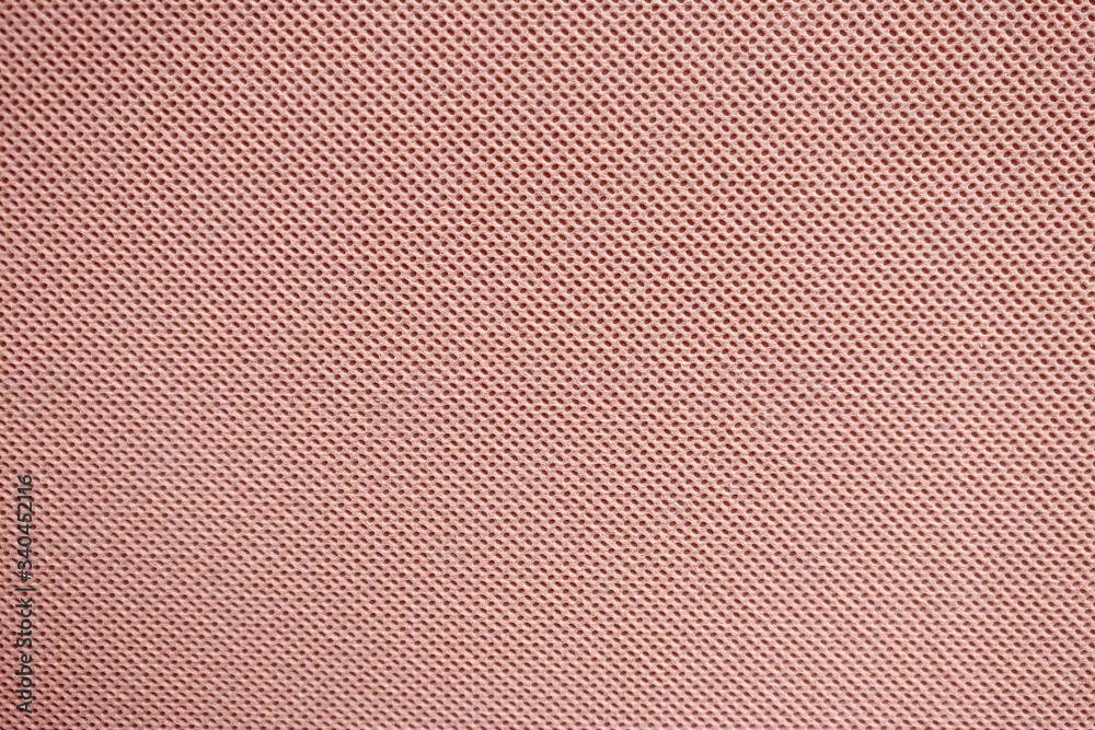 Texture of red fabric with a repeating uniform pattern of dots Stock ...