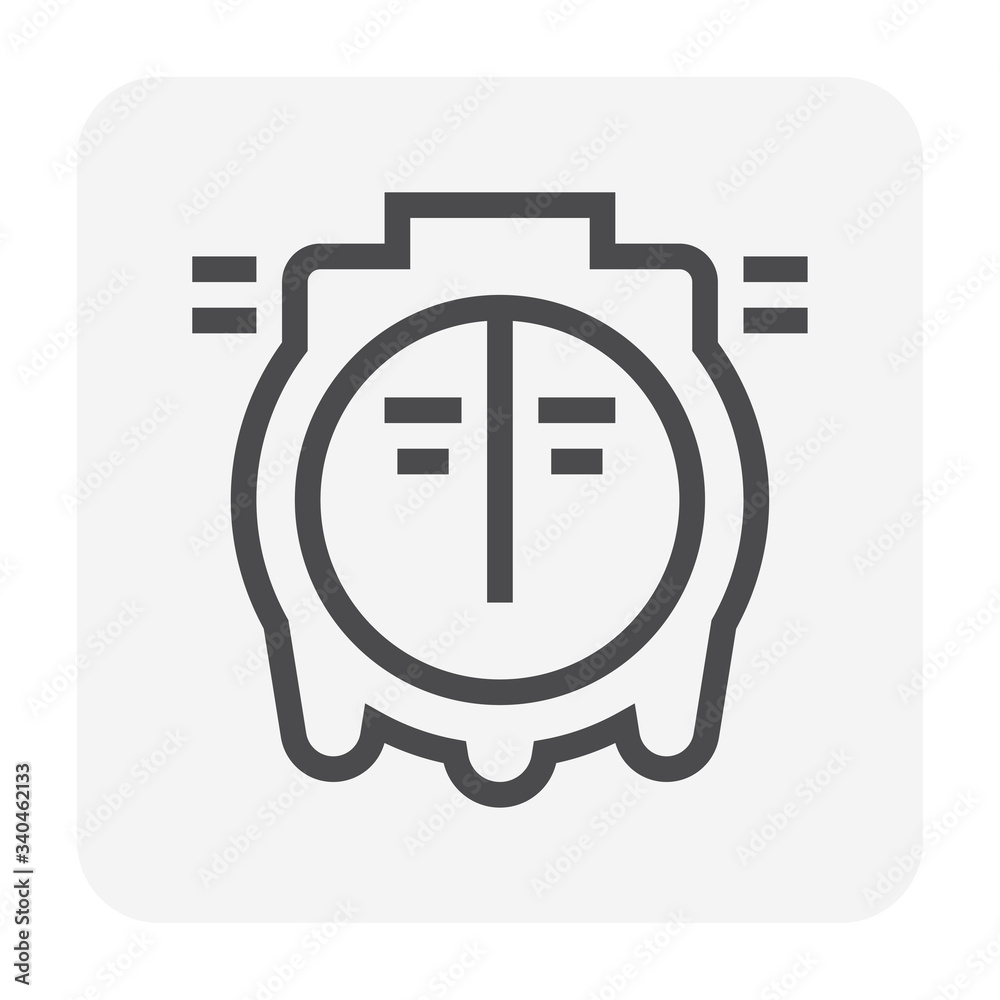 Septic tank vector icon. That sanitation equipment part of drainage ...