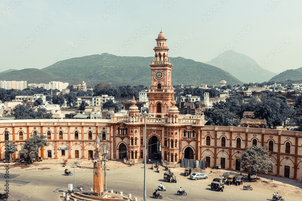 Sardar patel gate – station gate now named sardar patel gate erected in ...