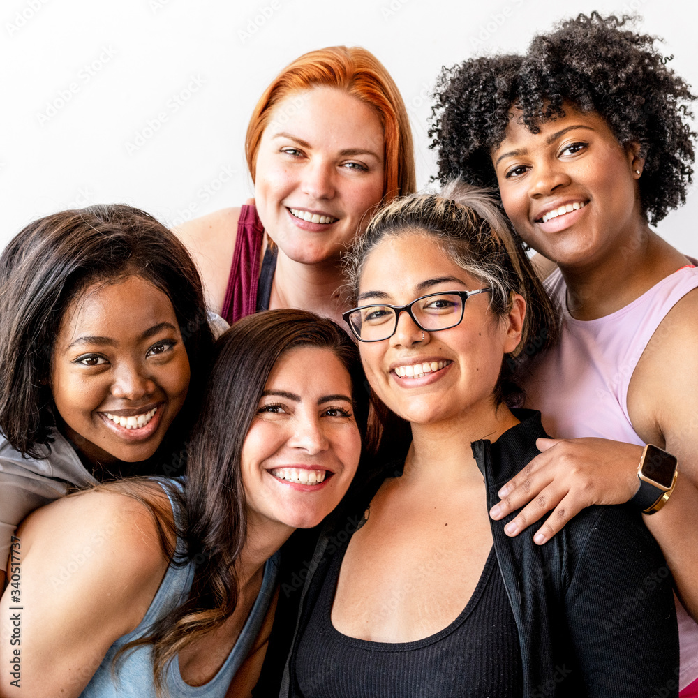 Diverse women coming together Stock Photo | Adobe Stock