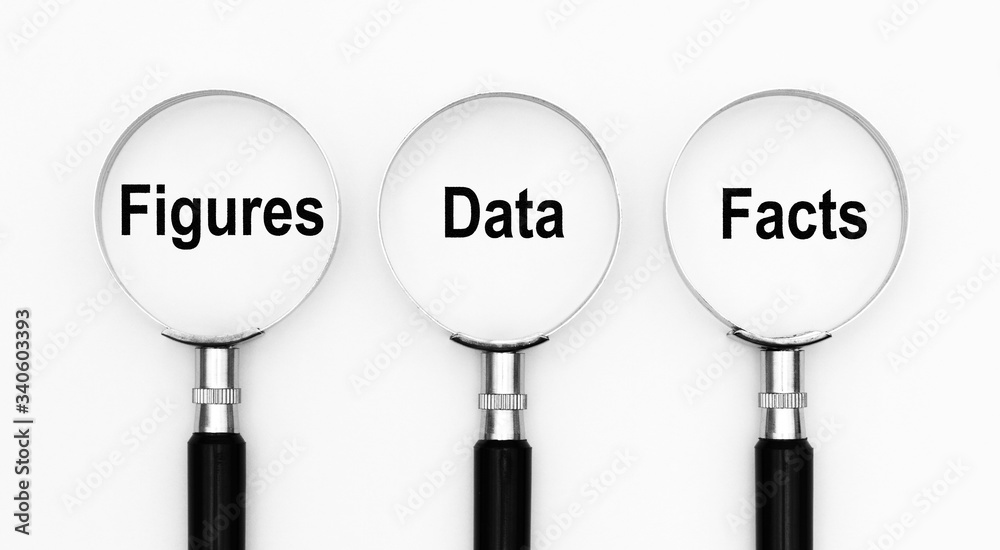Figures Data Facts Stock Photo | Adobe Stock