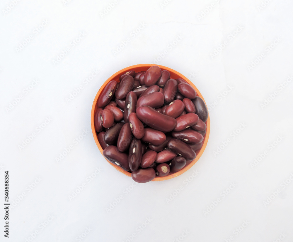 The red kidney bean is a variety of the common bean (Phaseolus vulgaris ...