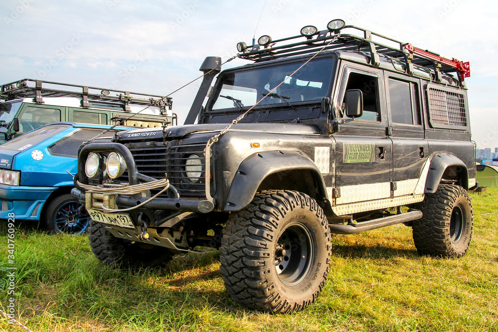 Land Rover Defender Stock Photo | Adobe Stock