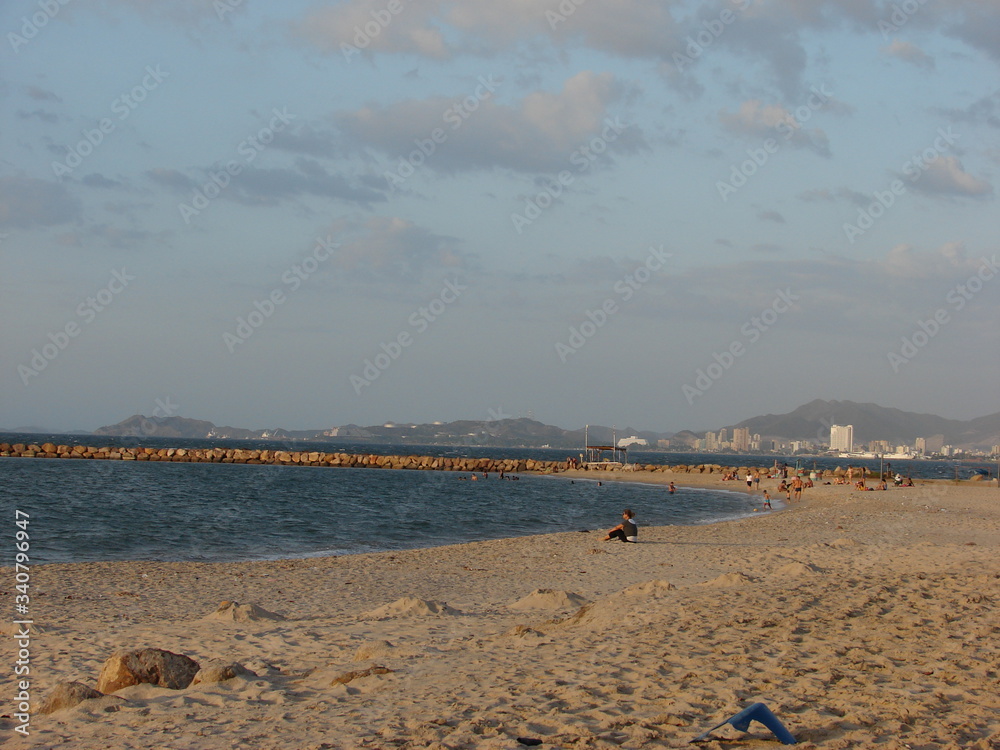 Playa Los canales, Lecheria, Venezuela Stock Photo | Adobe Stock