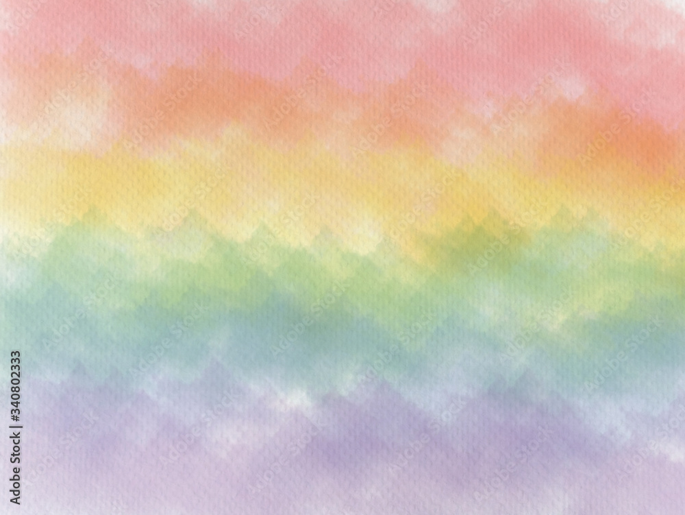 rainbow watercolor background Stock Photo | Adobe Stock