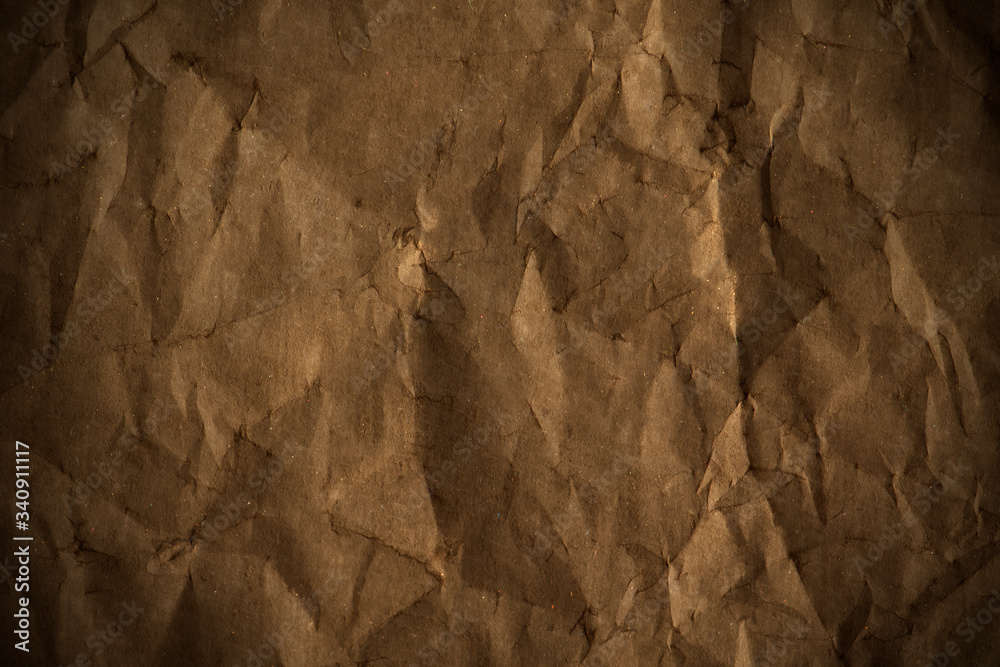 Scrunched up paper background Stock Photo | Adobe Stock