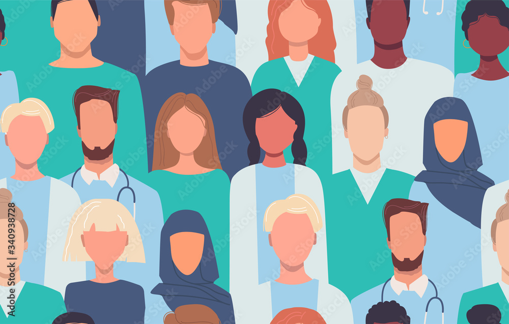 Doctors, nurses, healthcare workers, medical staff. Health care ...