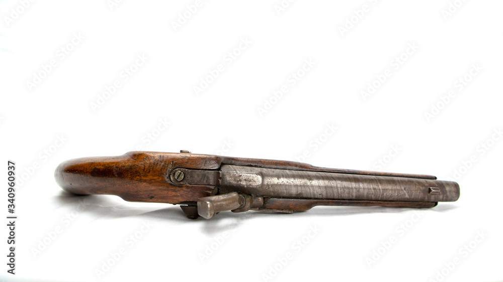 Foto de Antique Colonial Percussion Pistol, believed to be local ...