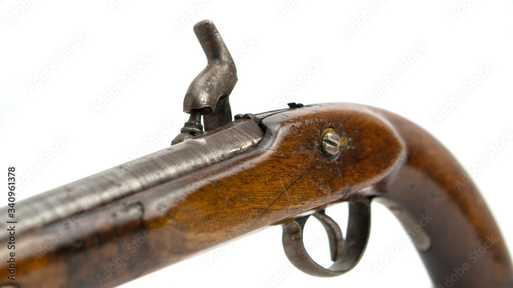 Foto de Antique Colonial Percussion Pistol, believed to be local ...