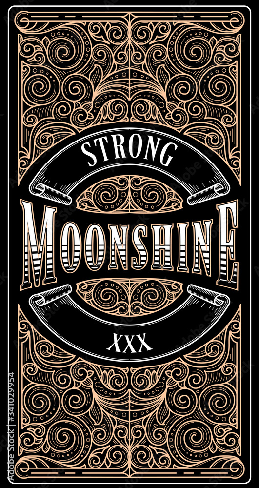 Vintage Moonshine Labels