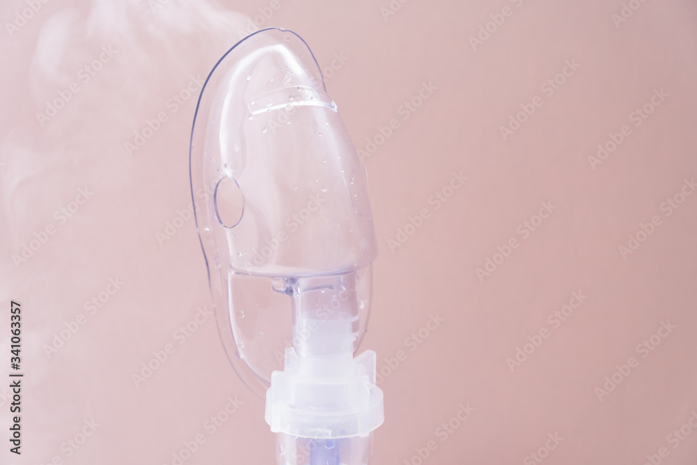 Medical equipment and drugs for asthma. Nebulizer, inhaler, pad, nebula ...