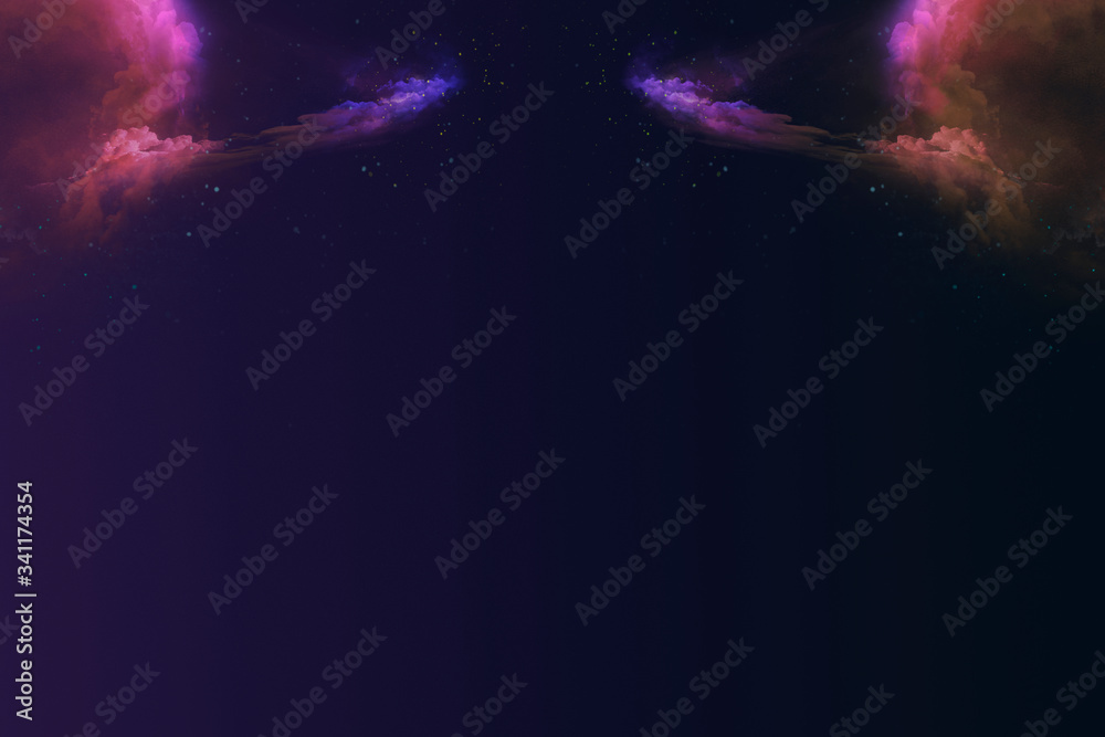 Colorful abstract nebula space background Stock Photo | Adobe Stock