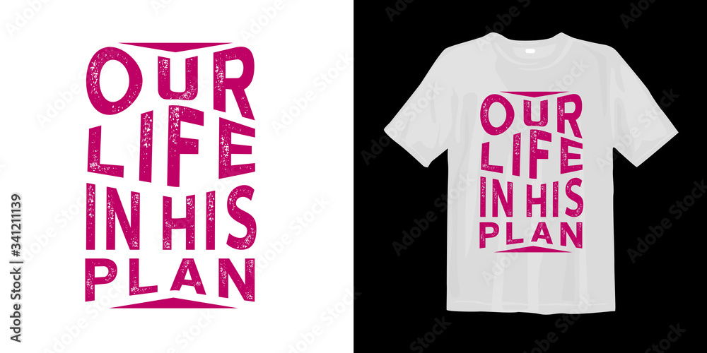 T-shirt and merchandise design with mockup. Typography lettering quotes ...