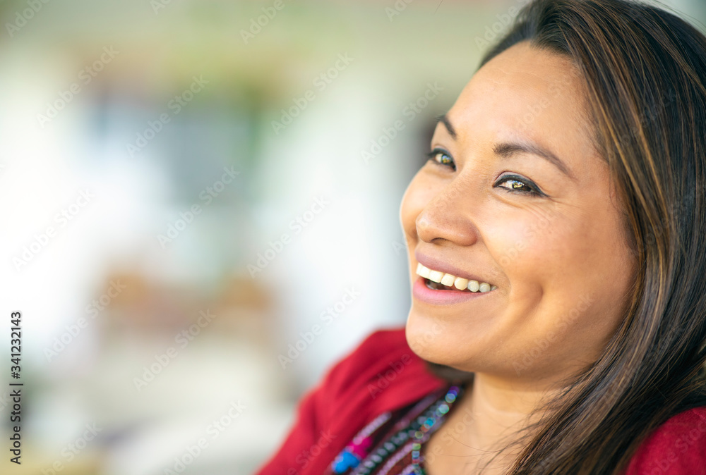 mayan lady in traditional outfit in Panajachel, Guatemala Stock Photo ...