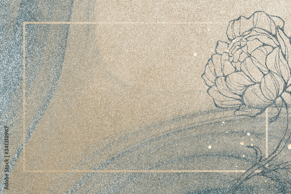 Gold frame on stone texture Stock Photo | Adobe Stock