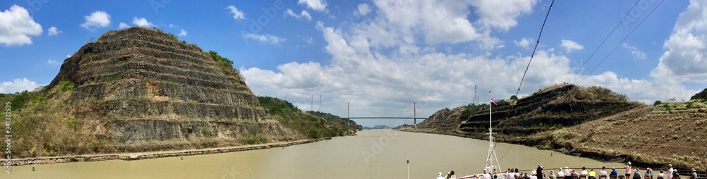 Panama Canal Culebra Cut, formerly called Gaillard Cut and Centennial ...