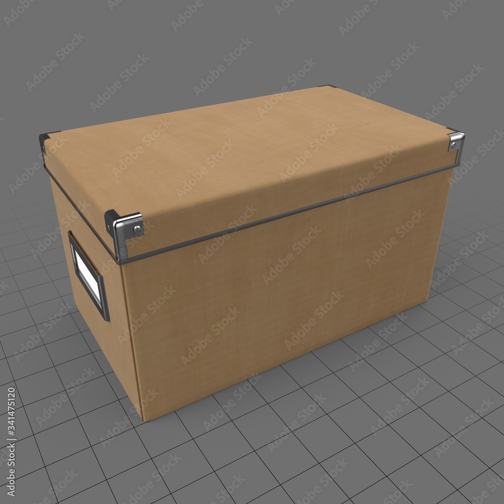 Small office box Stock 3D asset | Adobe Stock
