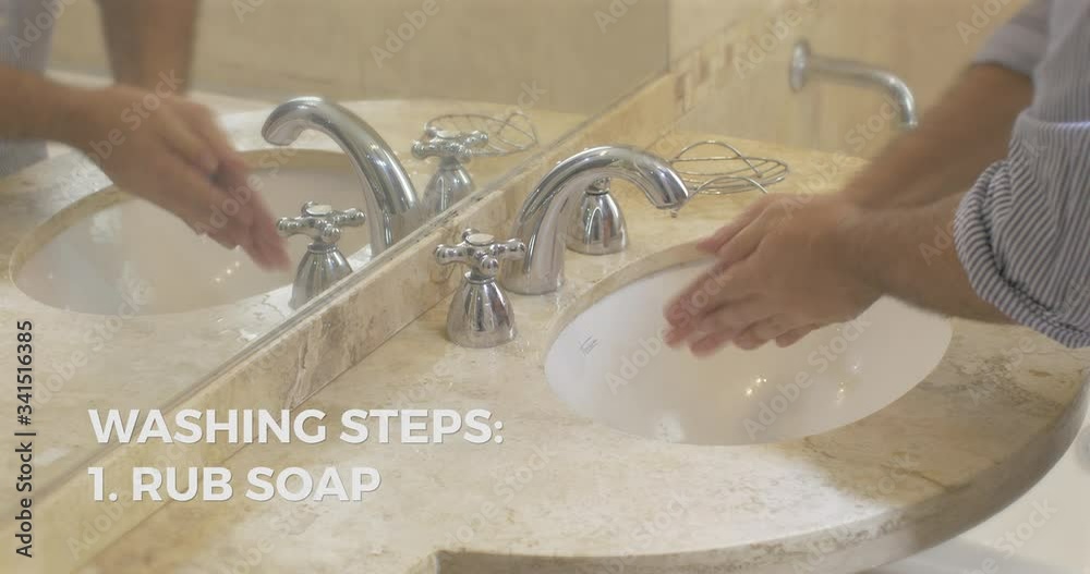 Steps Step by step guide on proper hand washing to protect against ...