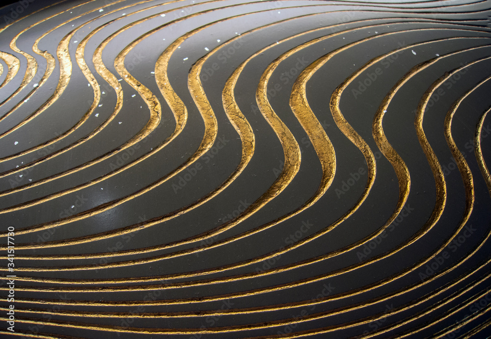 Texture curve pattern, goolden color, textura em relevo. Stock Photo ...