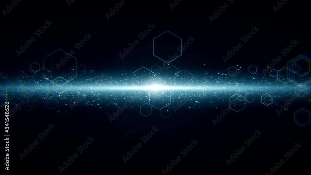 background loop particle Stock Video | Adobe Stock