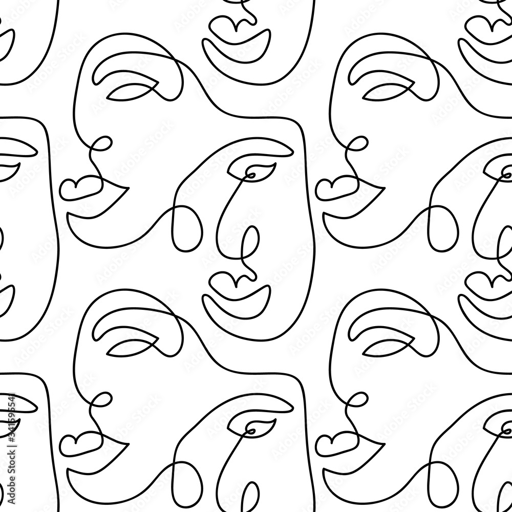 Continuous Line Patterns