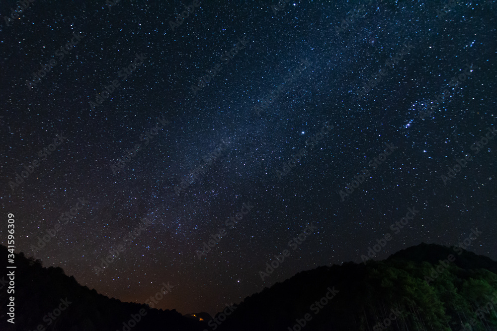 stars at night in the sky for background Stock Photo | Adobe Stock