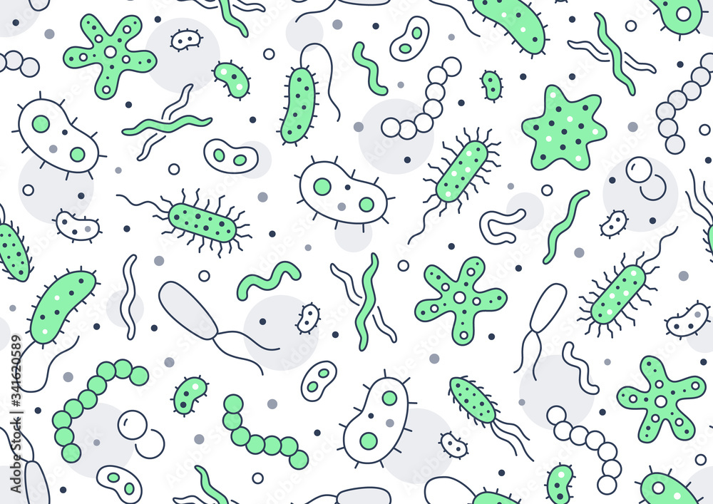 Cute Microbiology Wallpaper