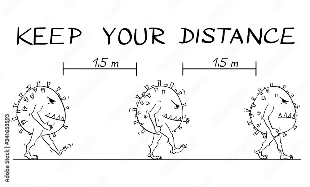 Vector cartoon stick figure drawing instructional illustrationof ...