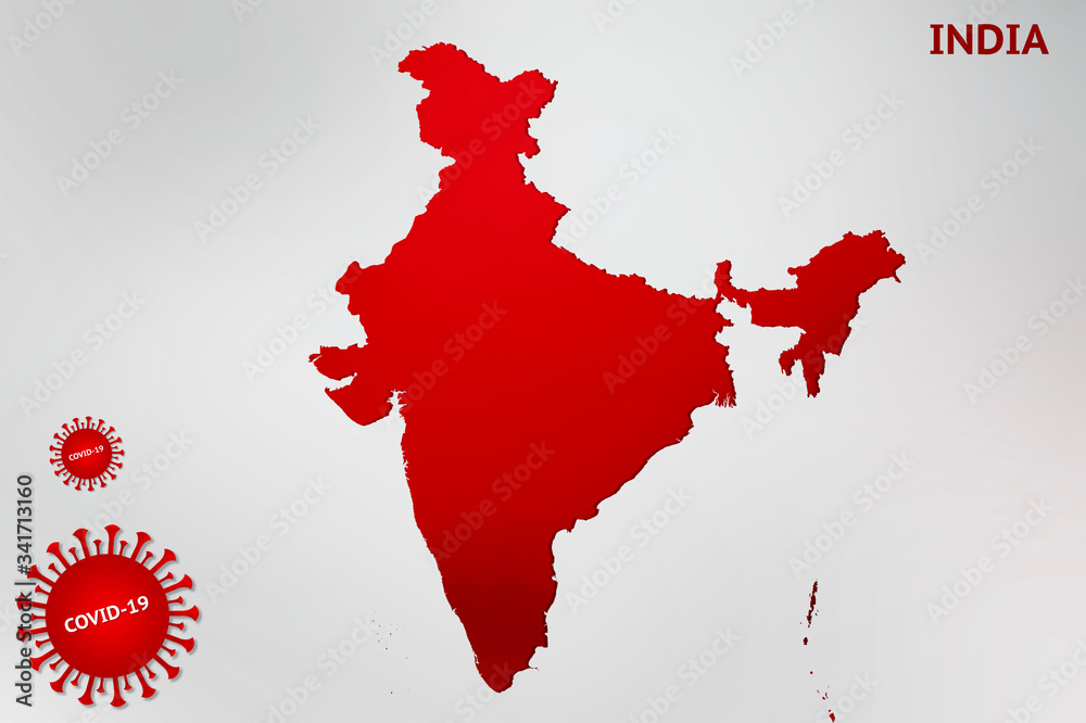 complete lockdown India due to coronavirus covid-19 out break with ...