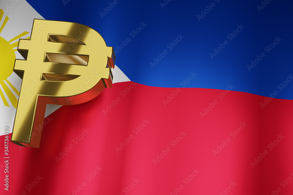 PHP Peso Currency Sign of Philippine Money Exchange on Philippine ...