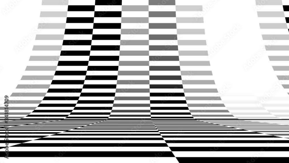 Pixelated digital screen texture with a monochromatic black and white ...