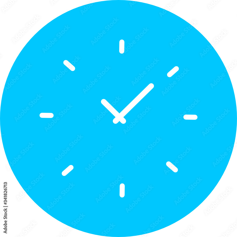 Time, clock, watch icon. Concept of UI design elements. Digital ...