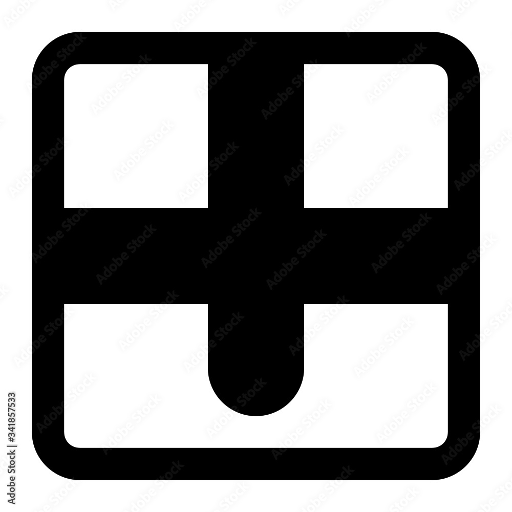 packed up. Icon with outline style, perfect pixels and base size of ...