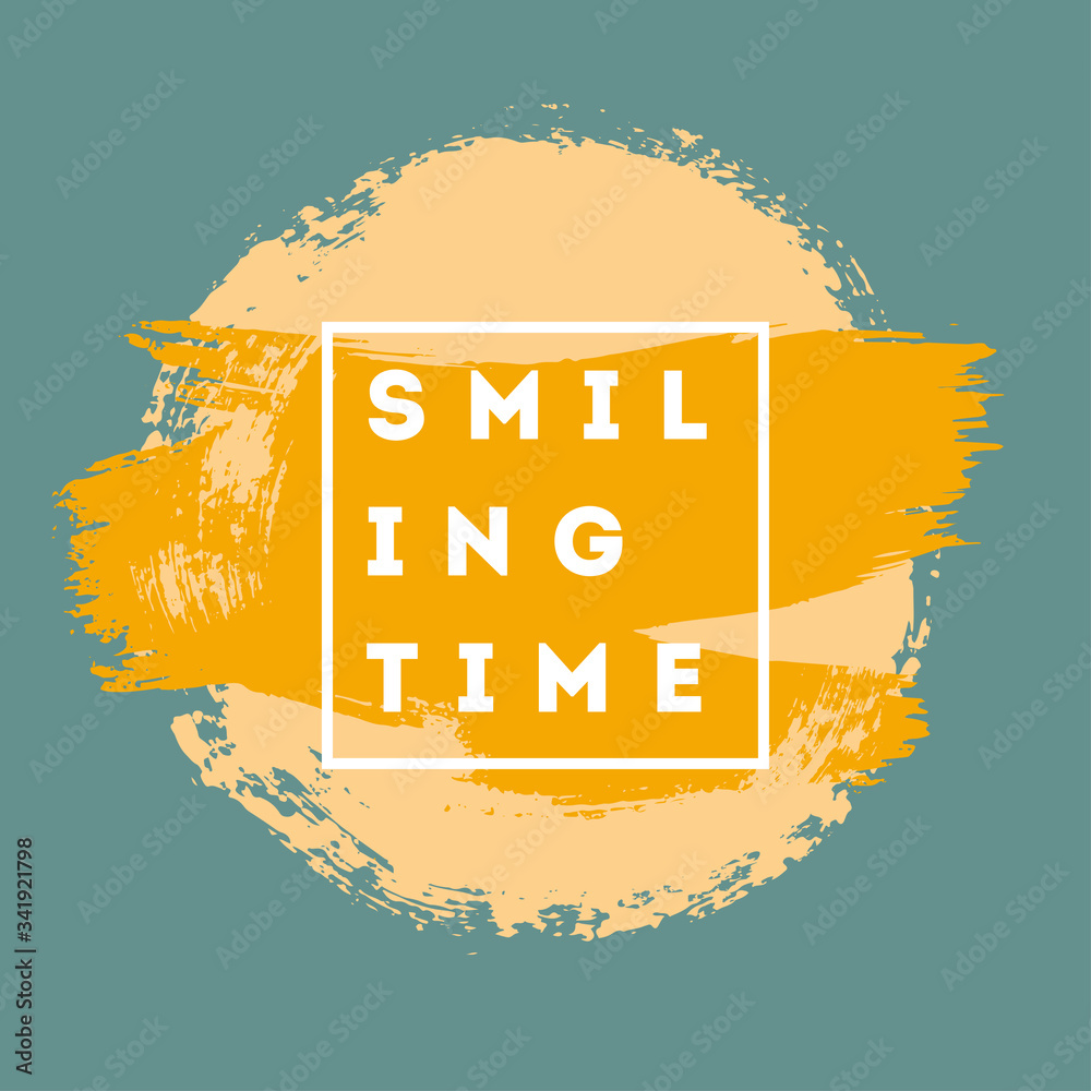 Craft label brush stroke backgrounds, paints for tags and stamps design ...