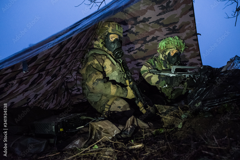 simulation of a Nuclear Biological and Chemical Warfare (Nbc) during ...