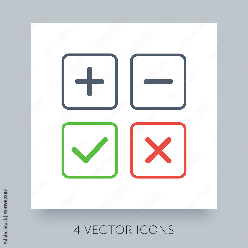 Accept Reject Icons