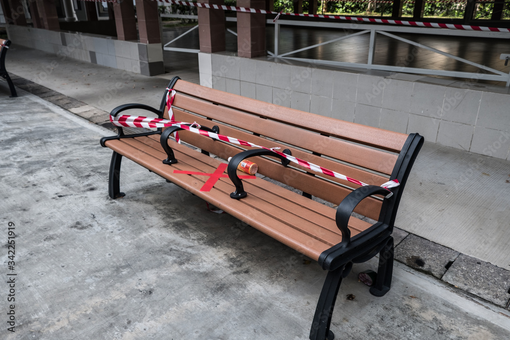 Public are restricted from using the playground during the pandemic ...