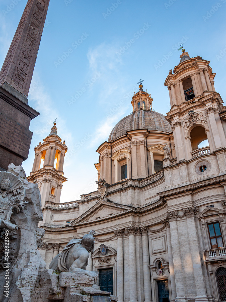Rome Italy. One of the most beautiful and famous cities in the world ...