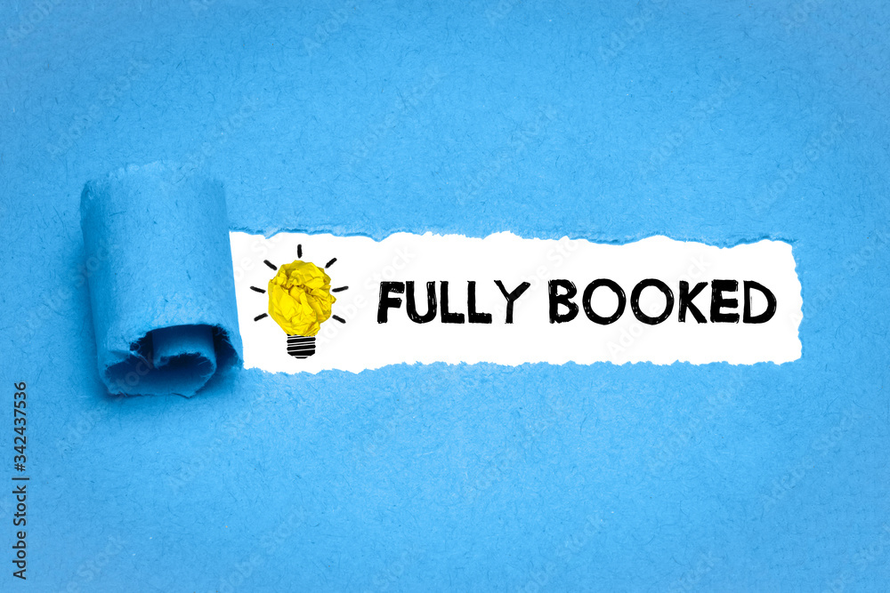 Fully Booked Stock Photo | Adobe Stock
