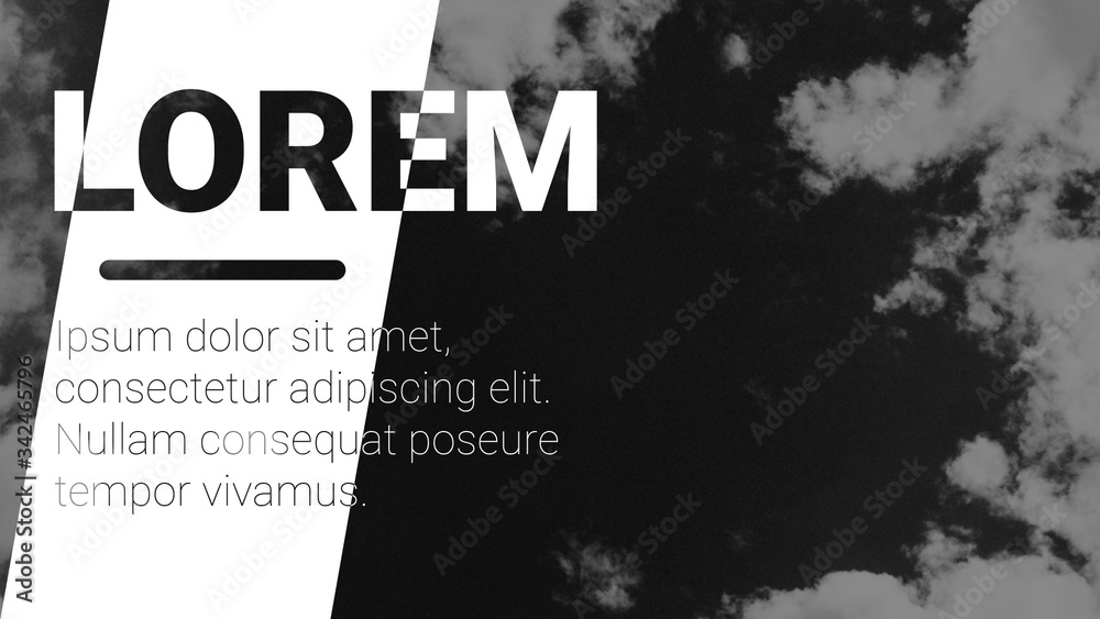 Professional Minimalistic Corporate Overlay Stock Template | Adobe Stock