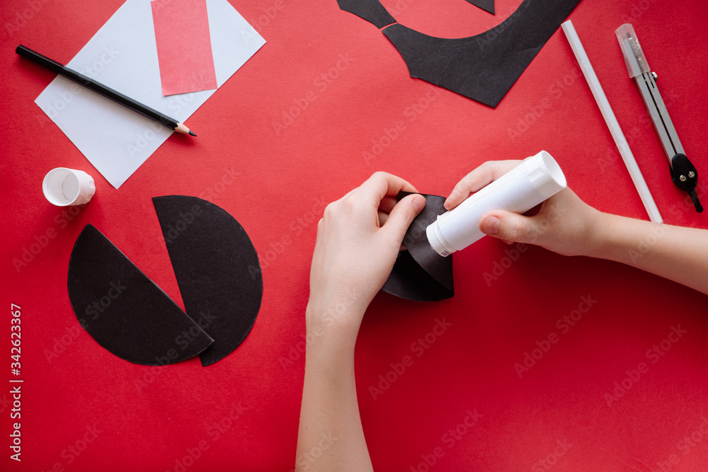 How To Make Bat Out Of Paper At Home Hands Making Craft Out Of Paper How To Make Bat Out Of Paper At Home Hands Making Craft Out Of Paper