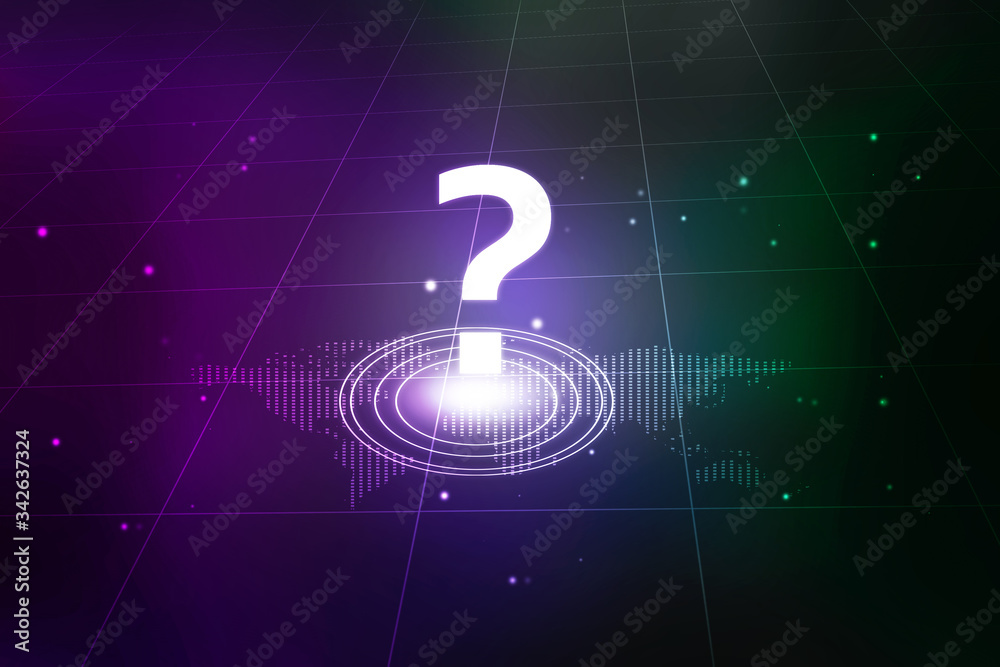 2d illustration question mark background Stock Illustration | Adobe Stock