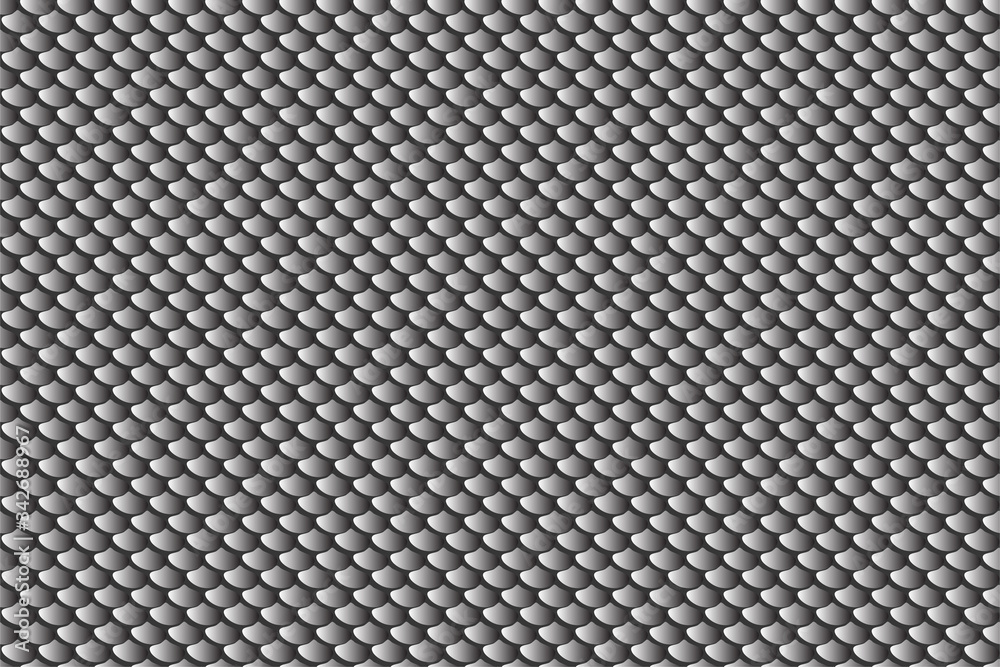 Scales fish seamless texture Stock Vector | Adobe Stock