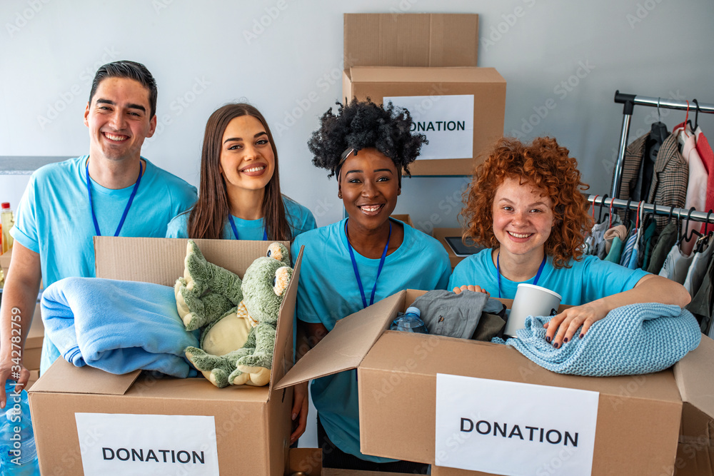 We are successful team of social workers. Small group of people working ...