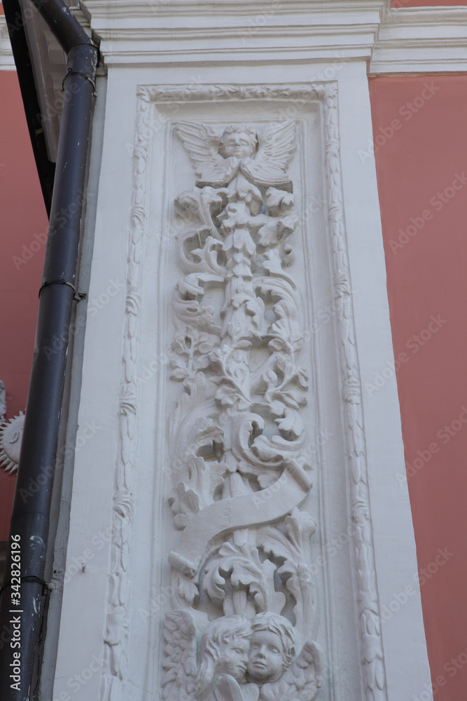 Detail of Menshikov Tower or Orthodox Church of Archangel Gabriel at ...