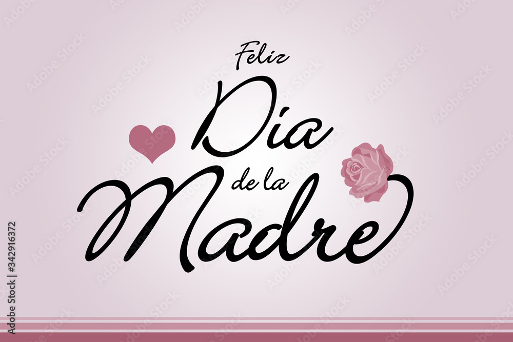 Feliz Día de la Madre 10 de Mayo ilustração do Stock | Adobe Stock