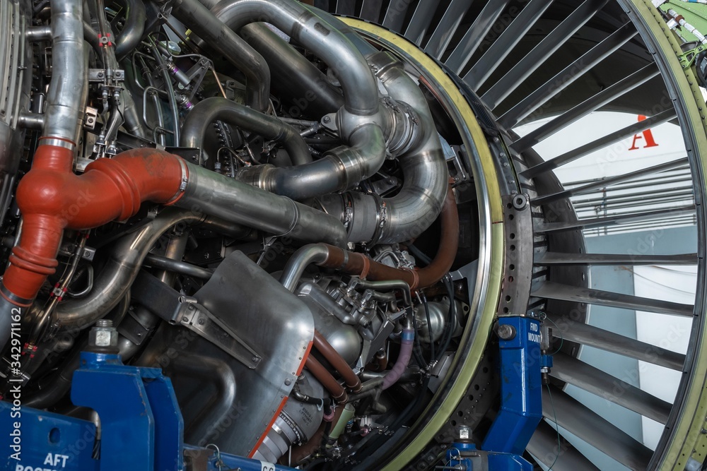 Gas turbine or a jet engine is a power plant of aircraft to fly in the ...