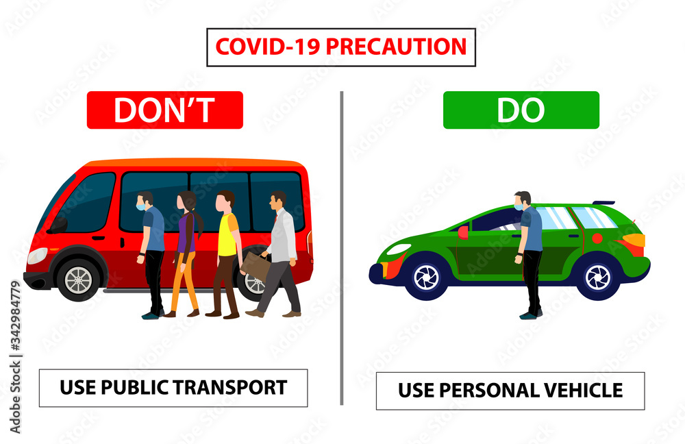 Do and don't poster for covid 19 corona virus. Safety instruction for ...