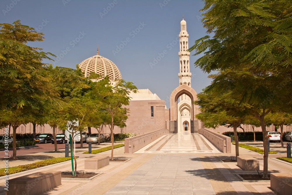 The Grand Mosque, Oman Stock Photo | Adobe Stock
